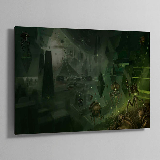 Tomb World Art Print – Warhammer 40K Collectible – Warhammer Art