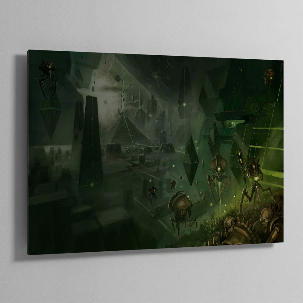 Tomb World Art Print – Warhammer 40K Collectible – Warhammer Art