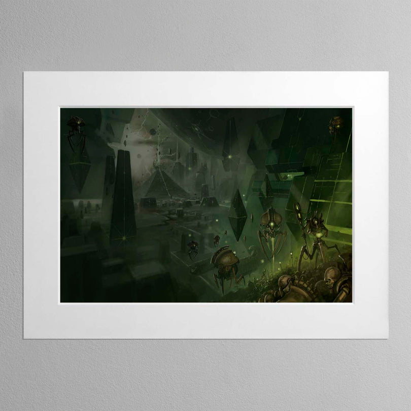 Tomb World Art Print – Warhammer 40K Collectible – Warhammer Art