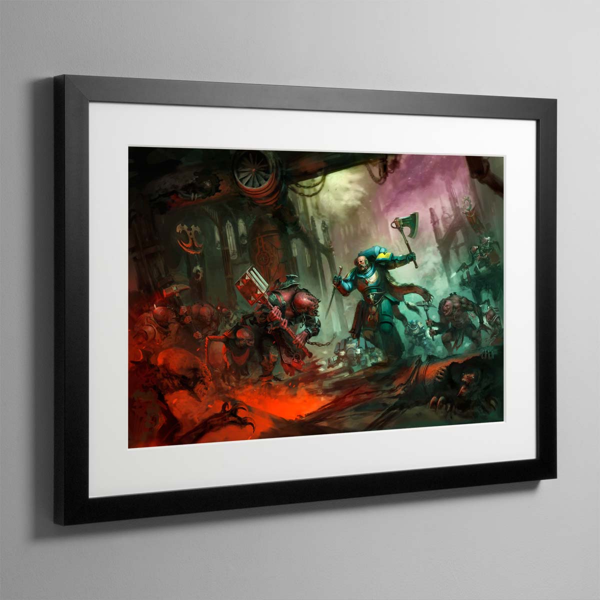 Tooth and Claw cover Art Print – Warhammer 40K Collectible – Warhammer Art