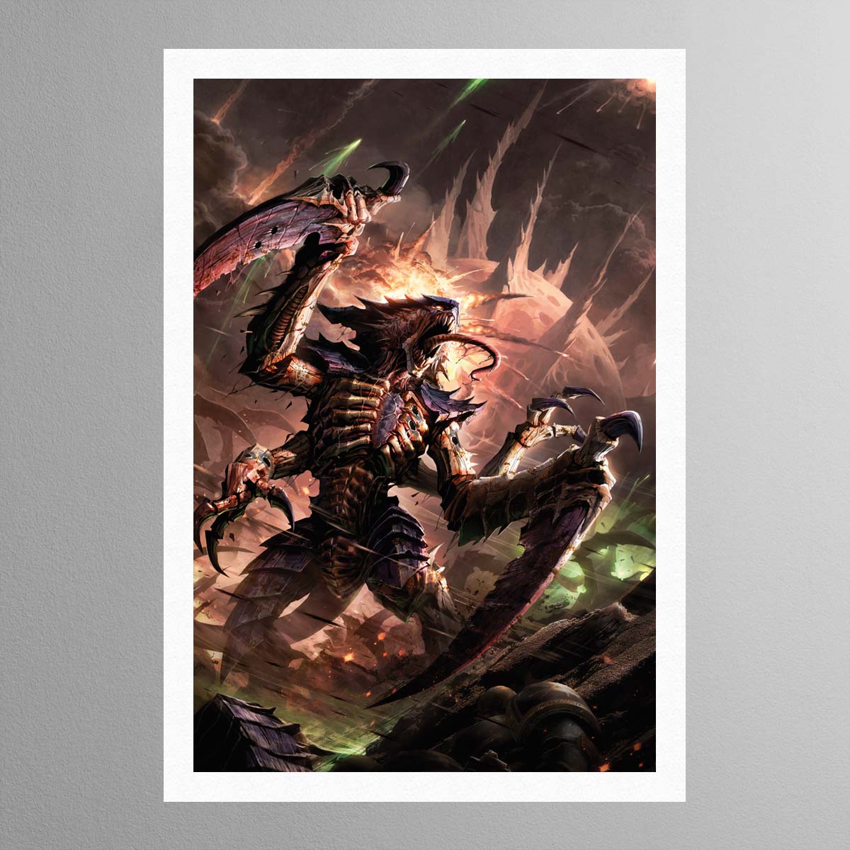 Tyranids Artwork Art Print – Warhammer 40K Collectible – Warhammer Art