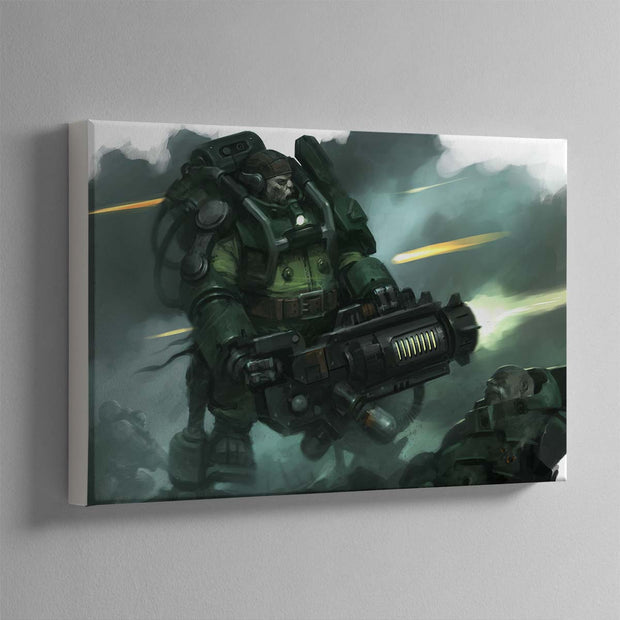 Urani-Surtr Regulate Brôkhyr Thunderkyn Art Print – Warhammer 40K ...