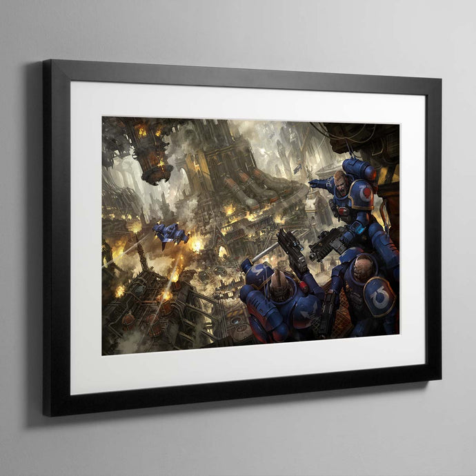 Urban Conquest Art Print – Warhammer 40K Collectible – Warhammer Art