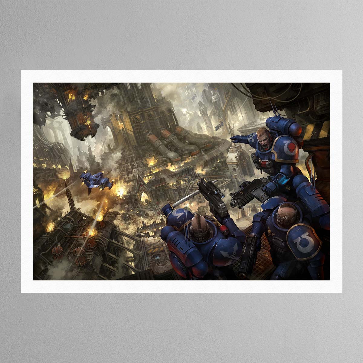 Urban Conquest Art Print – Warhammer 40K Collectible – Warhammer Art