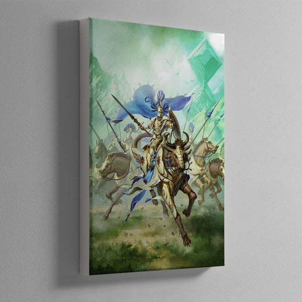 Vanari Dawnriders Art Print – Age of Sigmar Collectible – Warhammer ...