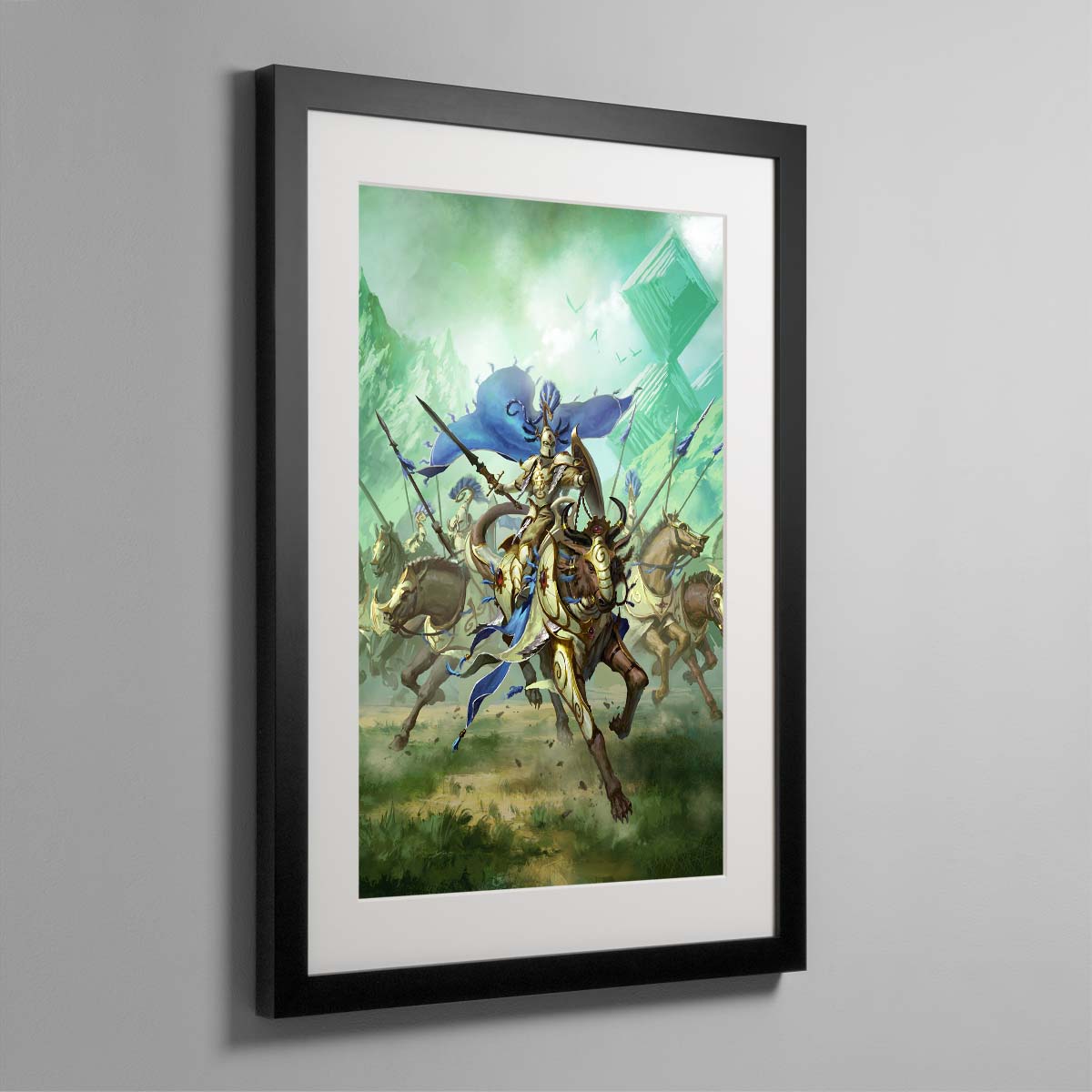 Vanari Dawnriders Art Print – Age of Sigmar Collectible – Warhammer ...