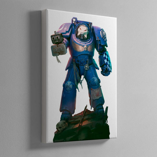 Veteran of the First Company Art Print – Warhammer 40K Collectible ...