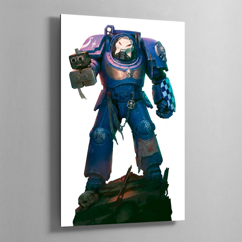 Veteran of the First Company Art Print – Warhammer 40K Collectible ...