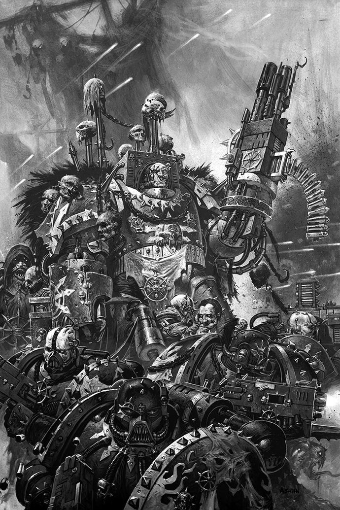 Veterans of the Long War Art Print – Warhammer 40K Collectible ...