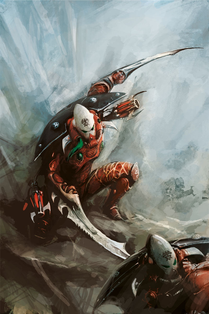 WARP SPIDERS – Warhammer Art