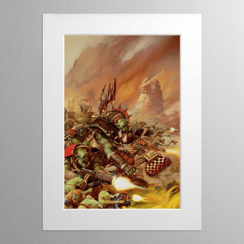 Waaagh! The Orks - Warhammer Art