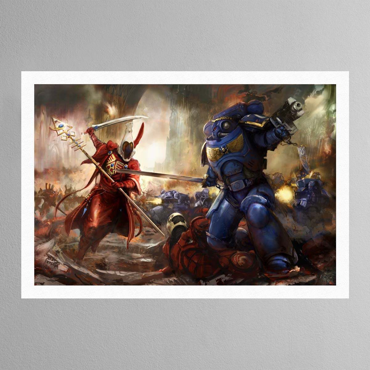 Wake the Dead Art Print – Warhammer 40K Collectible – Warhammer Art