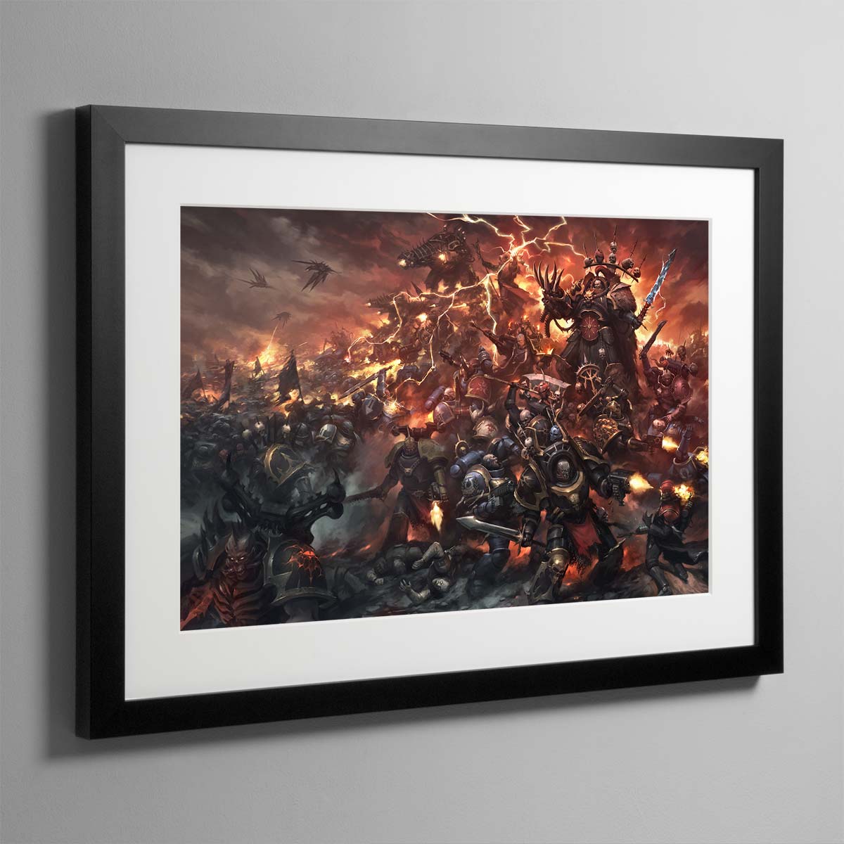 War of Nightmares Art Print – Warhammer 40K Collectible – Warhammer Art