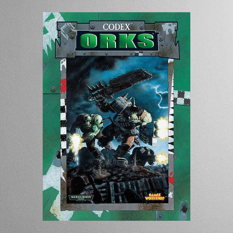 Codex Orks (1999) – Warhammer Art