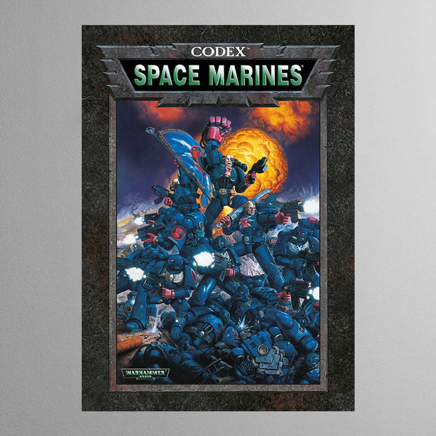 Codex Space Marines (1998) – Warhammer 40K Collectible – Warhammer Art