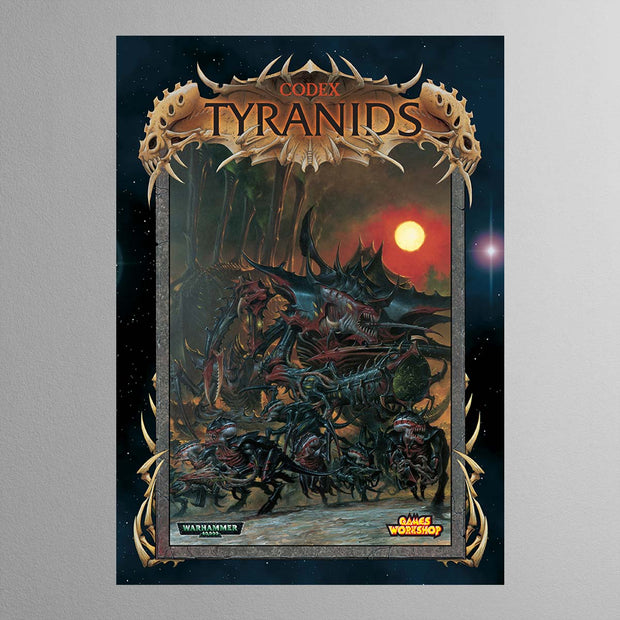 Codex Tyranids (2001) Art Print – Warhammer 40K Collectible – Warhammer Art