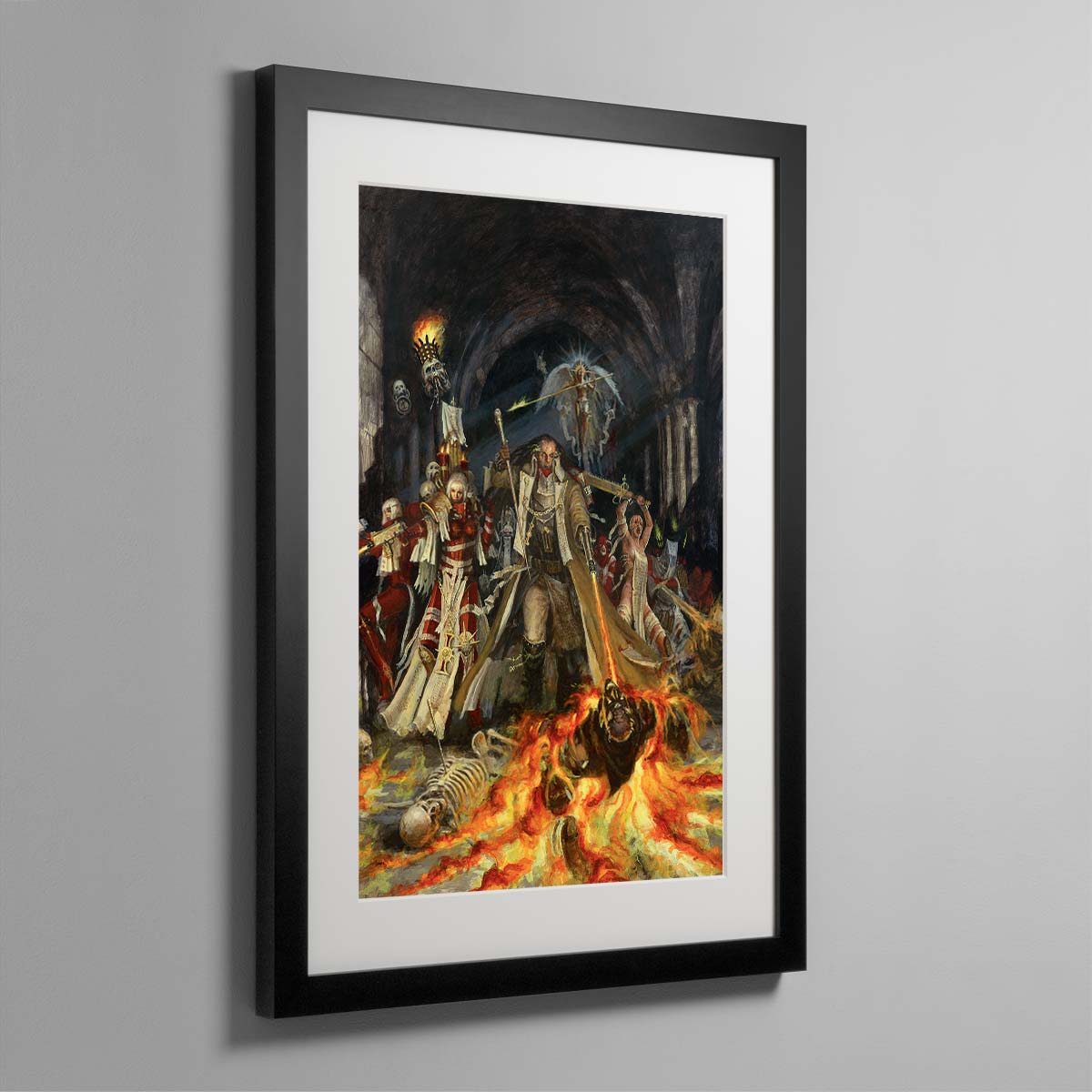 Witch Hunter Art Print – Warhammer 40K Collectible – Warhammer Art