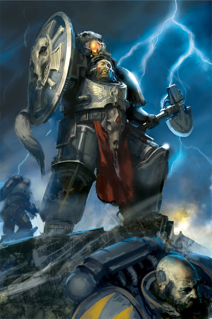 Wolf Guard Pack Leader Art Print – Warhammer 40K Collectible ...