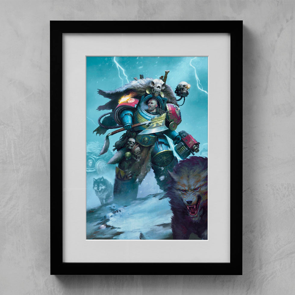 Wolf Guard Terminator - Warhammer Art