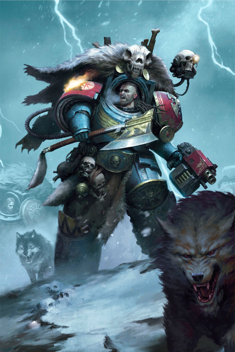 Wolf Guard Terminator Art Print – Warhammer 40K Collectible ...