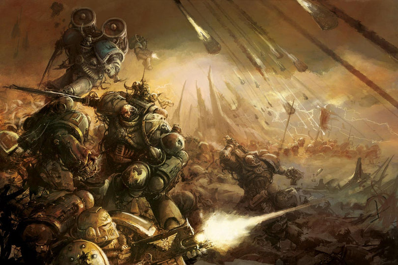 Istvaan V Art Print – Warhammer 40K Collectible – Warhammer Art