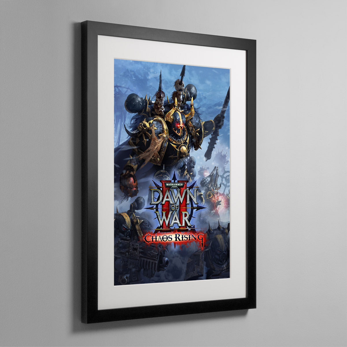 Dawn of War 2 - Chaos Rising Art Print – Game Artwork – Warhammer Art