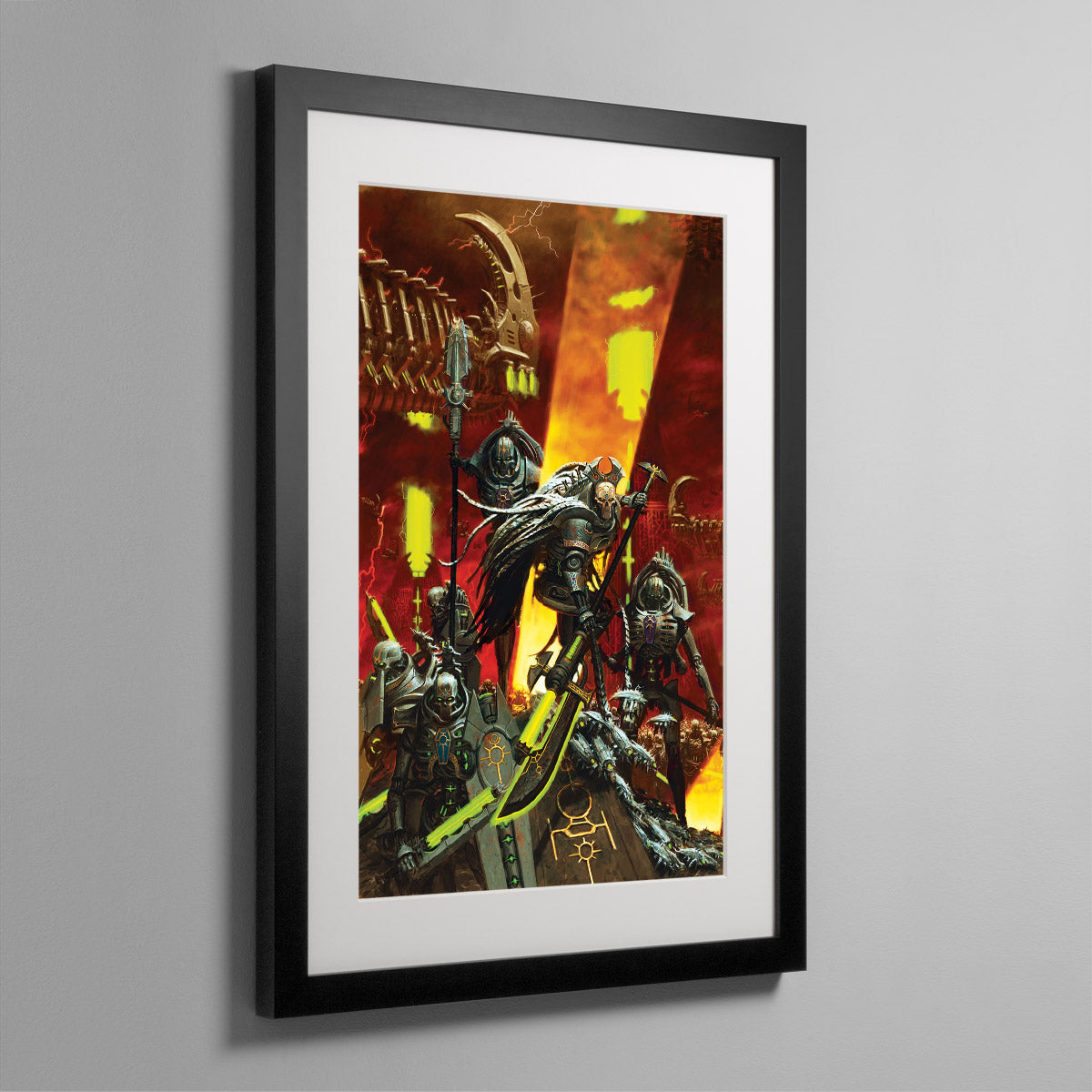 A Necron Artwork Dynasty Art Print – Warhammer 40K Collectible ...