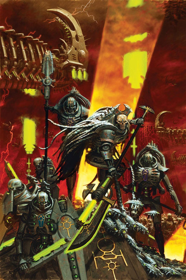 A Necron Artwork Dynasty Art Print – Warhammer 40K Collectible ...