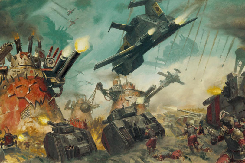 Apocalypse Art Print – Warhammer 40K Collectible – Warhammer Art