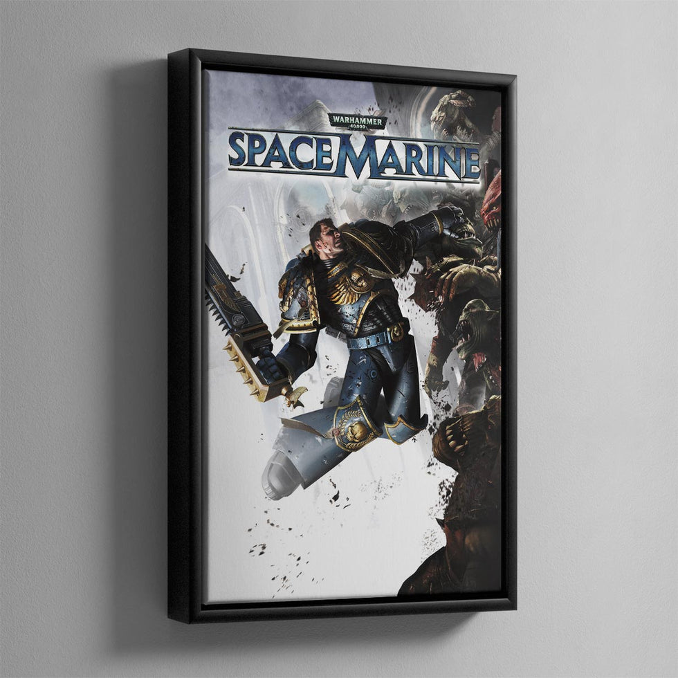 Warhammer 40k Space Marine Art Art Print – Warhammer Art