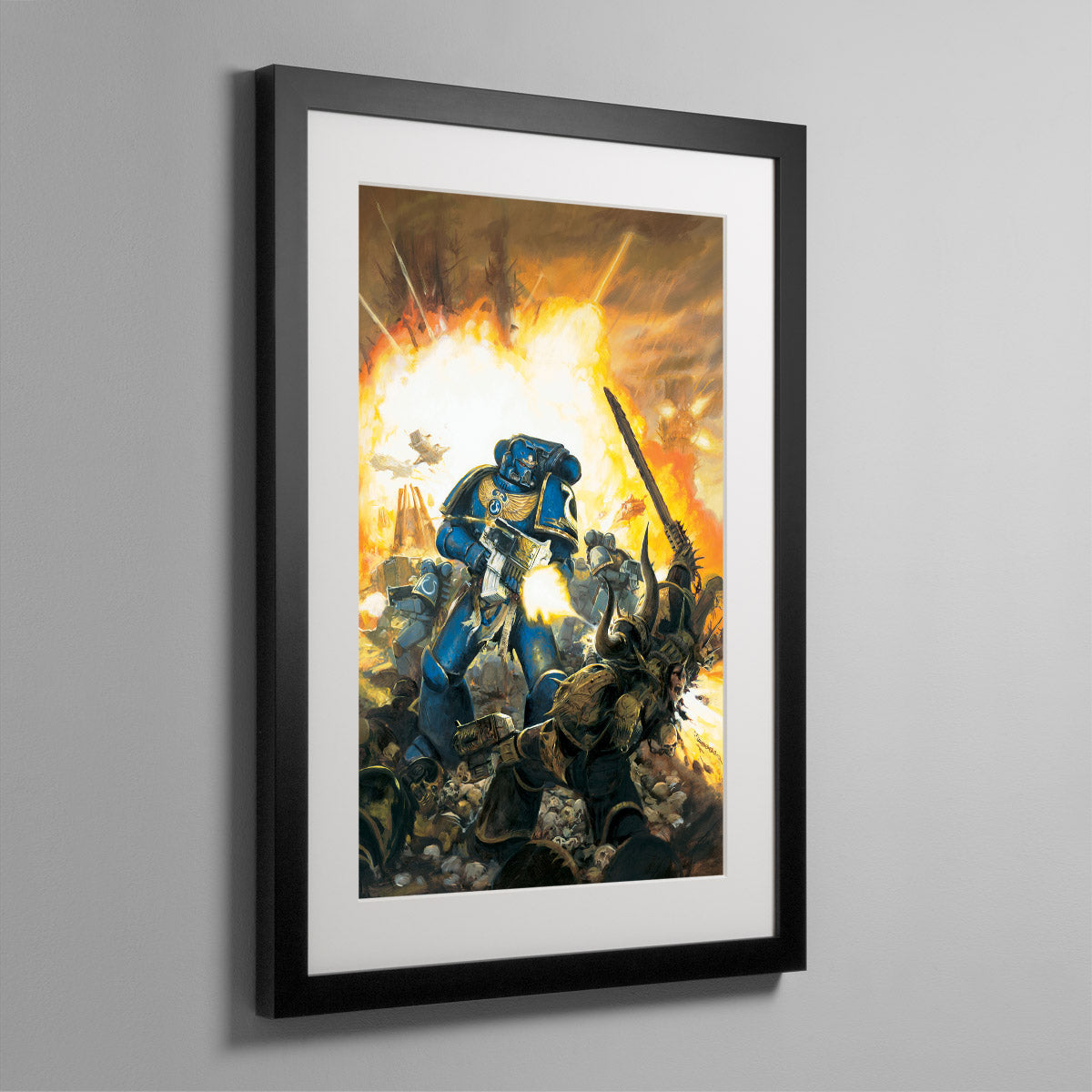 For the Emperor Art Print – Warhammer 40K Collectible – Warhammer Art