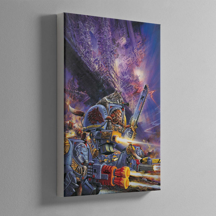 Space Wolf Terminators Artwork Art Print – Warhammer 40K Collectible ...