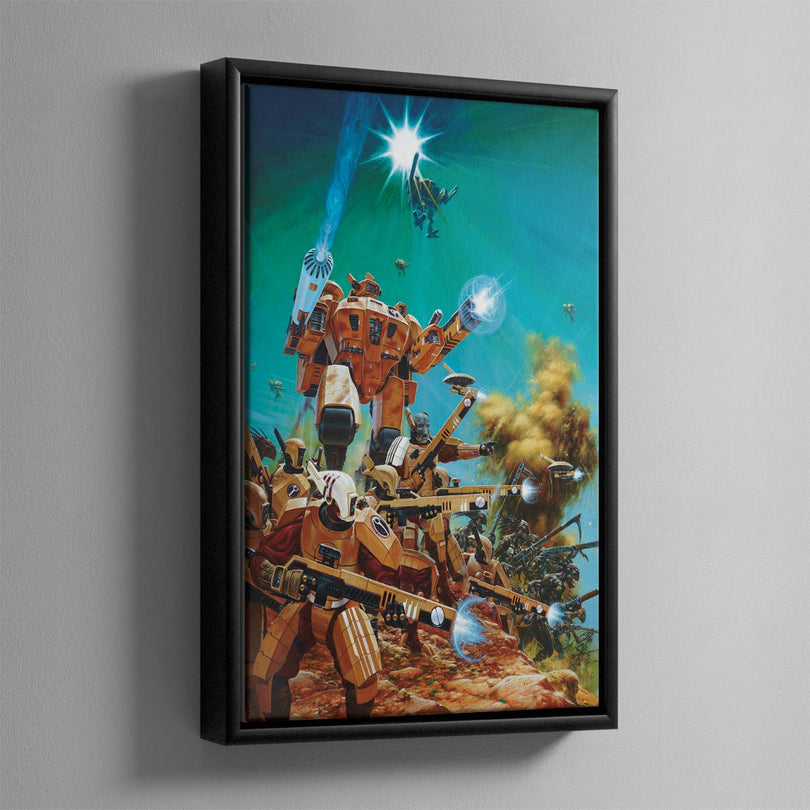 Third Edition T'au Codex Cover - Warhammer Art